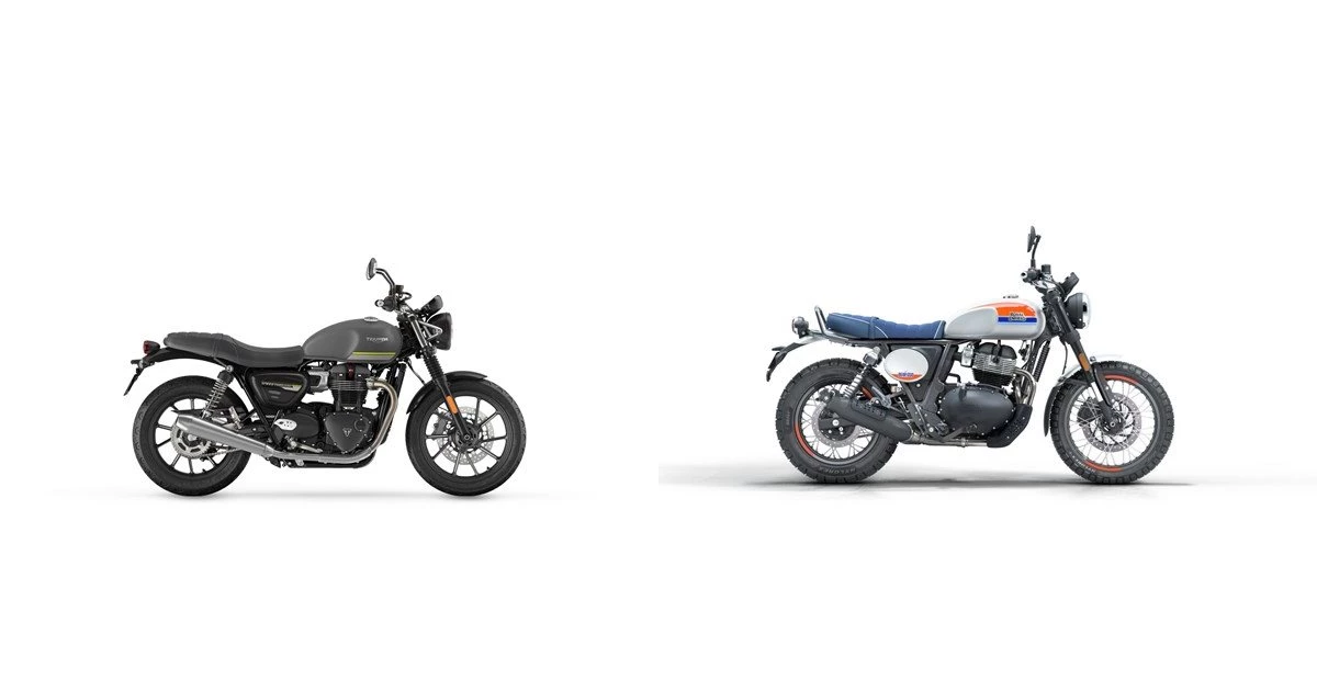 Triumph Speed Twin 900 2023 vs Royal Enfield Bear 650 2025