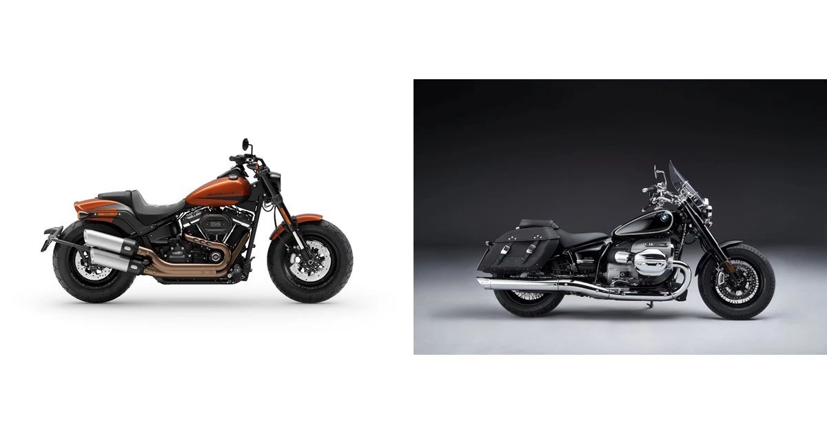 Harley-Davidson Softail Fat Bob 114 FXFBS 2021 vs BMW R 18 Classic 2021