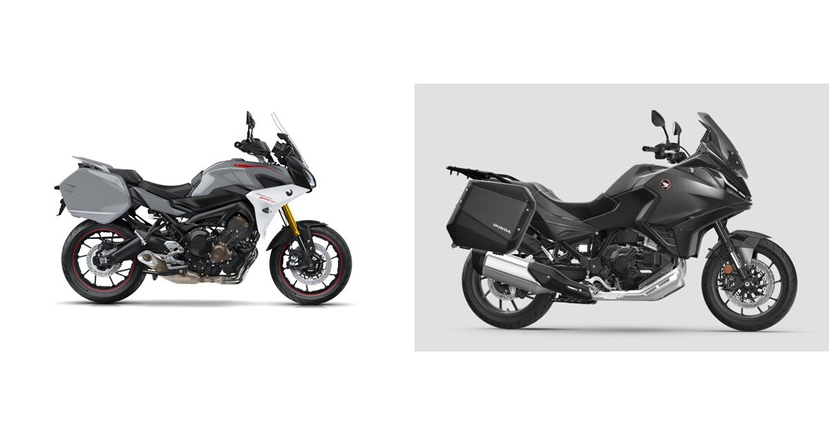 Motorrad Vergleich Yamaha Tracer 900 GT 2018 vs. Honda NT1100 DCT 2024