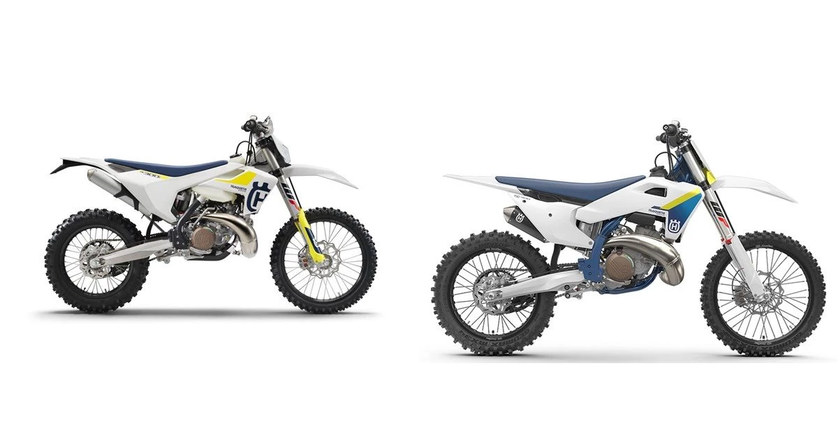 Motorrad Vergleich Husqvarna TE 300i 2019 vs. Husqvarna TC 300 2025