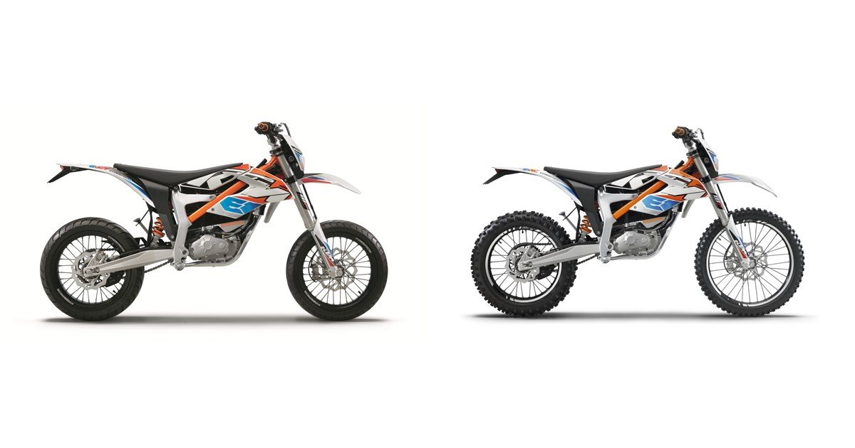 Motorrad Vergleich KTM Freeride E-SM 2016 vs. KTM Freeride E-XC 2015