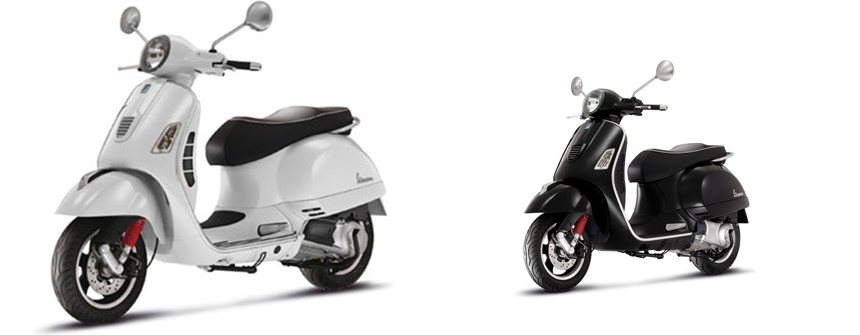 Motorrad Vergleich Vespa GTS 125 ie Super 2010 vs. Vespa GTS 300 i.e. Super 2011
