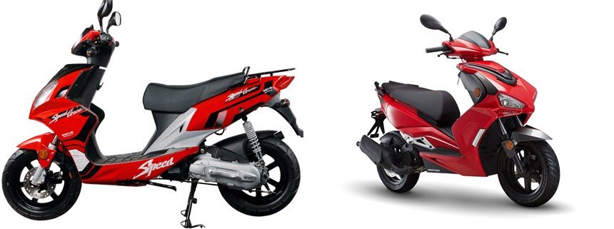Motorrad Vergleich Sachs Speedforce 50 2009 vs. KSR Moto Demonio 50 2021
