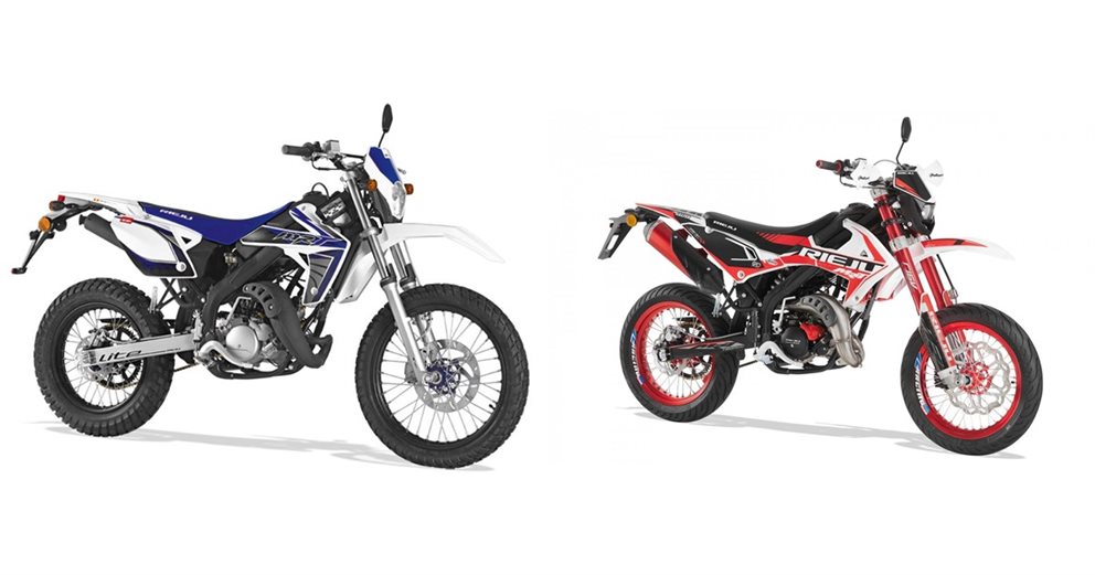 Motorrad Vergleich Rieju MRT Cross 50 Lite 2015 vs. Rieju MRT 50 Trophy ...