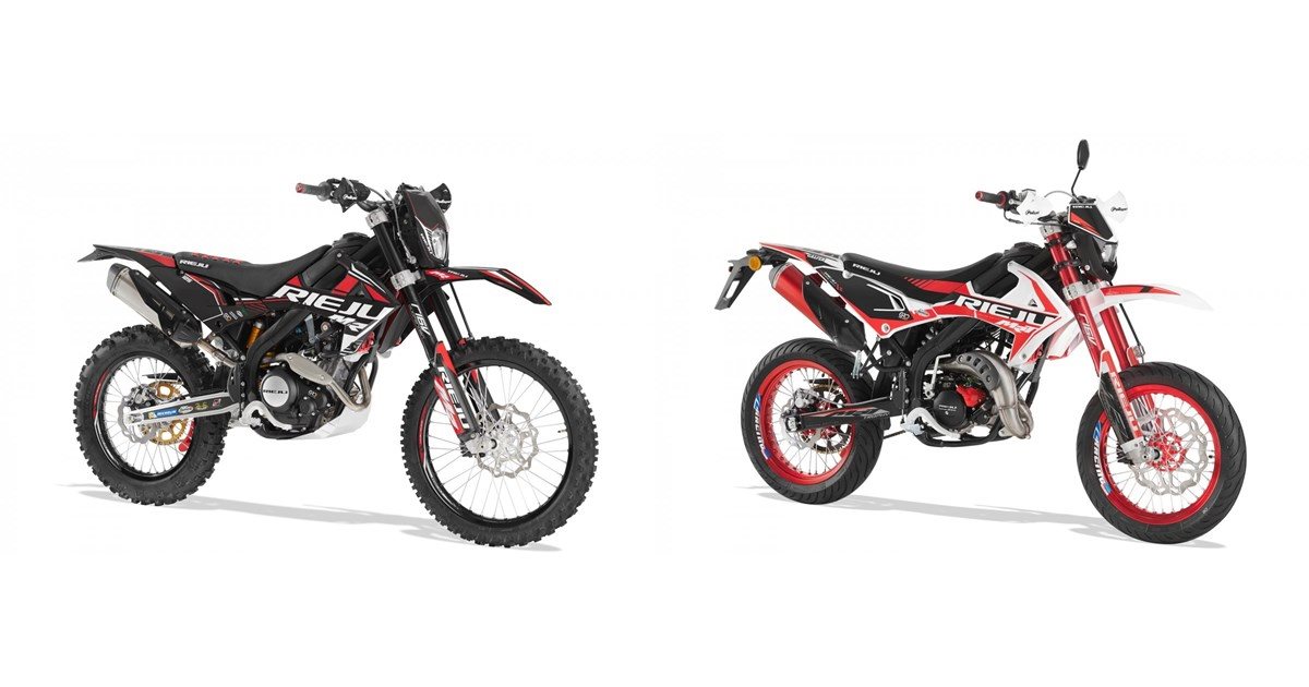 Motorrad Vergleich Rieju MR Pro 125 2024 vs. Rieju MRT 50 SM Trophy 2024