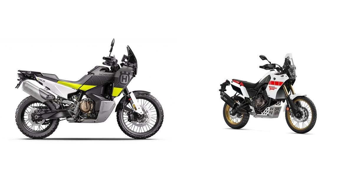 Husqvarna Norden 901 2023 vs Yamaha Tenere 700 Rally Edition 2022