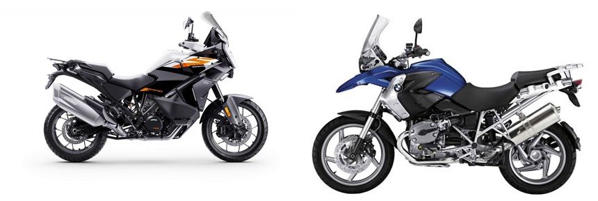 Motorrad Vergleich KTM 1390 Super Adventure S EVO 2025 vs. BMW R 1200 GS 2009