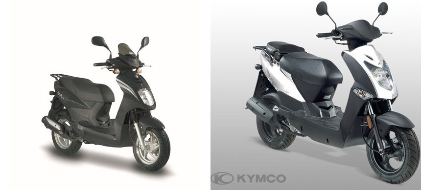 Sym Symply 50 2017 vs Kymco Agility MMC 50 2011