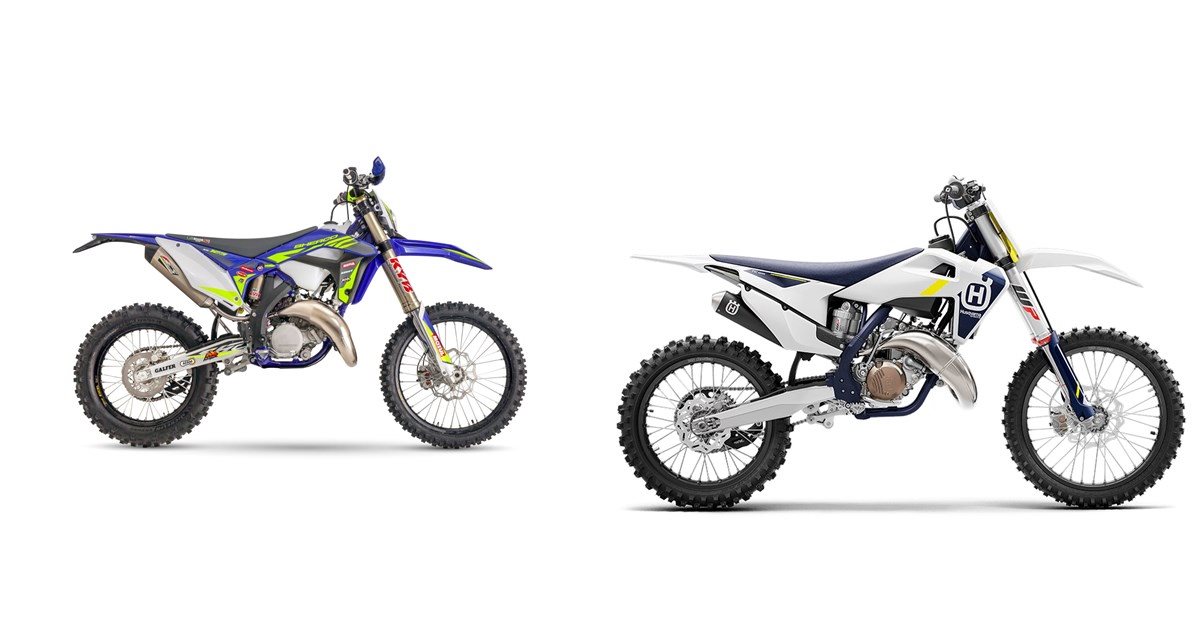 Motorrad Vergleich Sherco 125 SE Factory 2022 vs. Husqvarna TC 125 2022