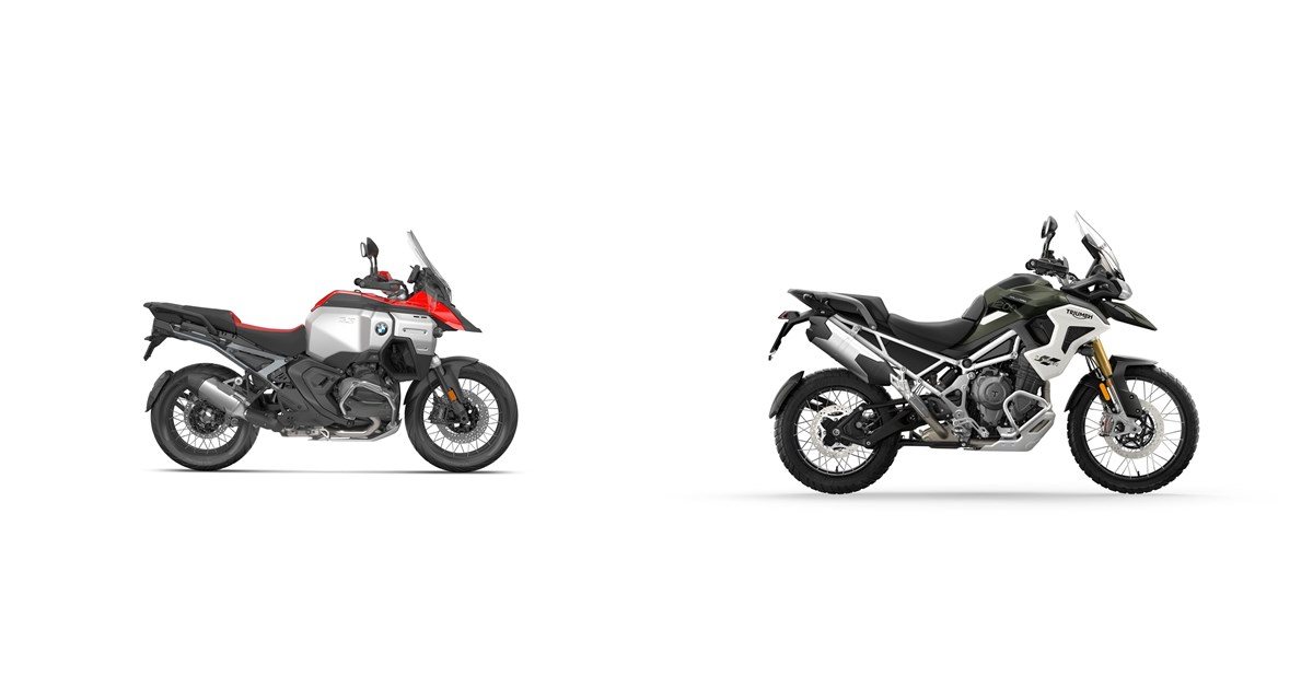 BMW R 1300 GS Adventure 2024 vs Triumph Tiger 1200 Rally PRO 2022