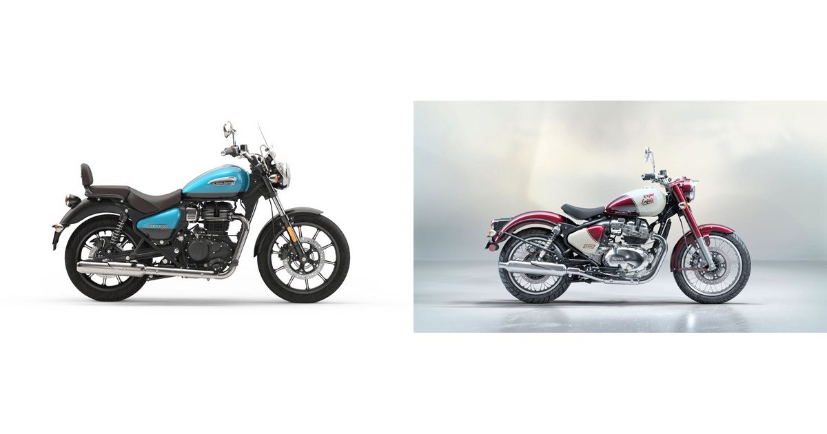 Royal Enfield Meteor 350 Supernova 2022 vs Royal Enfield Classic 650 2025