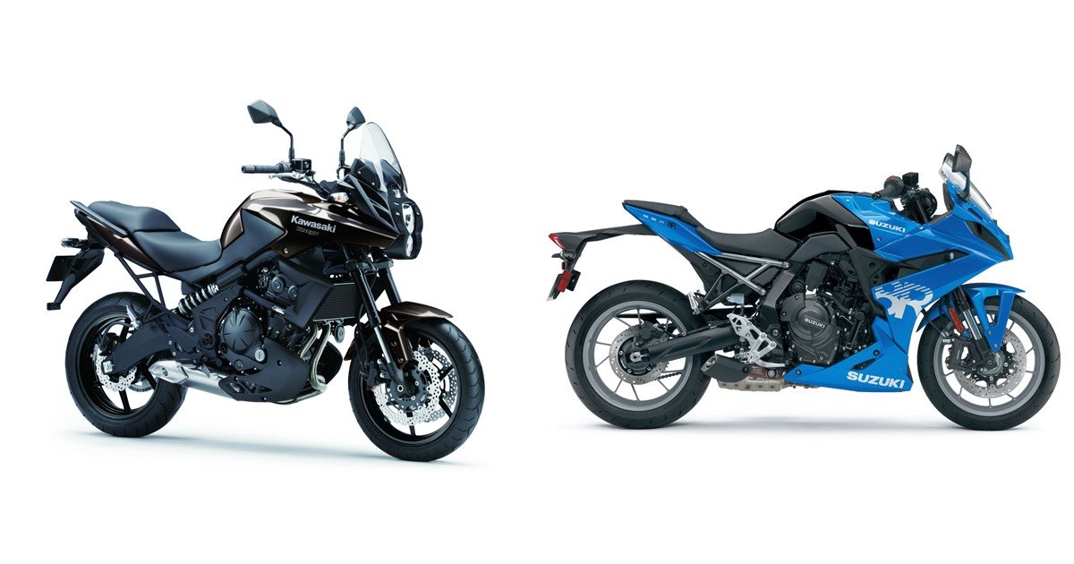 Kawasaki Versys 650 2013 vs Suzuki GSX-8R 2024