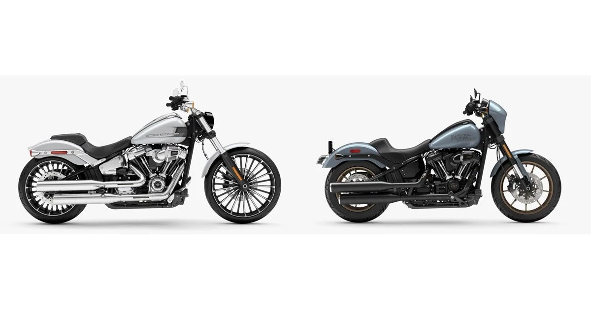 Harley-Davidson Softail Breakout 117 2024 vs Harley-Davidson Low Rider ...