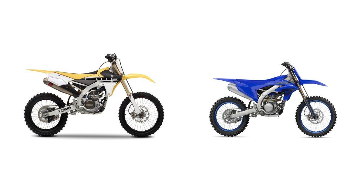 Yamaha YZ250F 2016 vs Yamaha YZ250F 2024