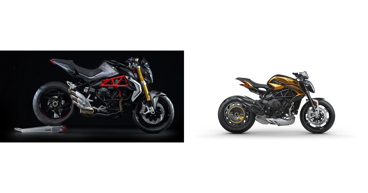 Motorrad Vergleich MV Agusta Brutale 800 RR 2016 vs. MV Agusta Dragster ...