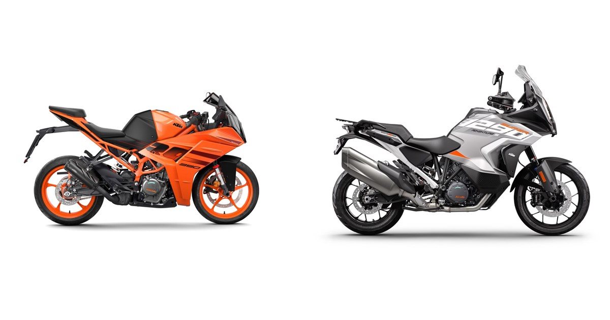 KTM RC 390 2024 vs KTM 1290 Super Adventure S 2024