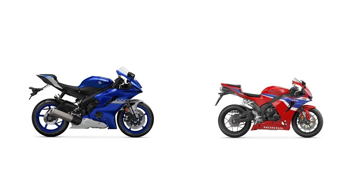 Yamaha YZF-R6 2020 vs Honda CBR600RR 2025