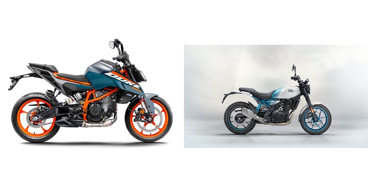 KTM 390 Duke 2024 vs Royal Enfield Guerrilla 450 2024