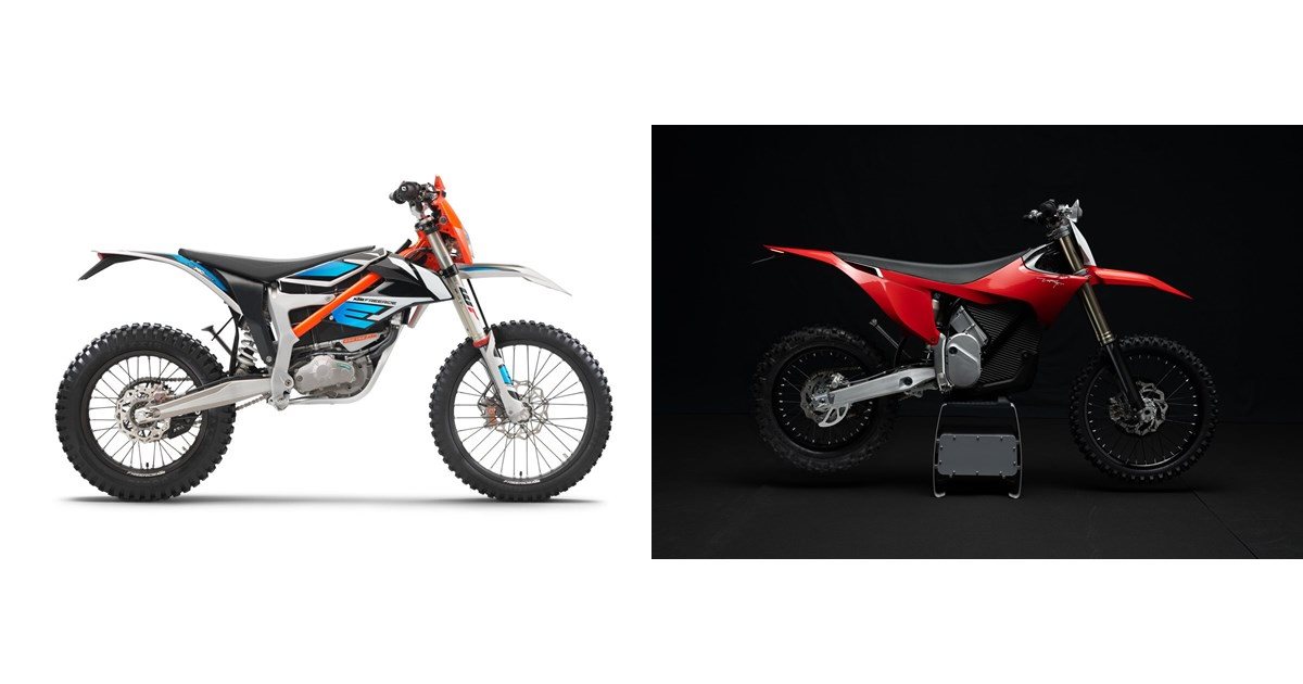 Motorrad Vergleich KTM Freeride E-XC 2023 vs. Stark Future Varg EX 2025