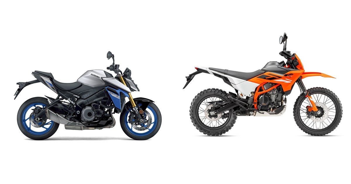 Suzuki GSX-S1000 2025 vs KTM 390 Enduro R 2025