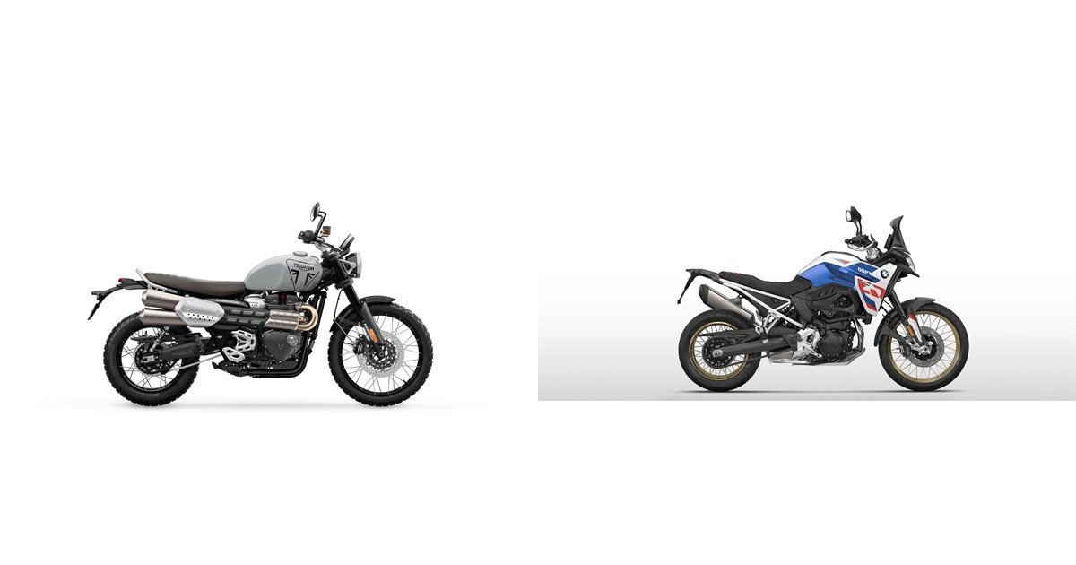 Triumph Scrambler 1200 X 2024 vs BMW F 900 GS 2024