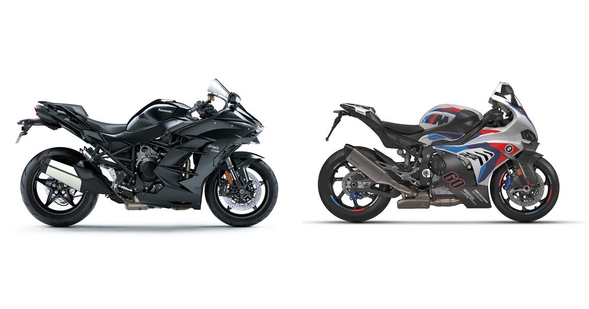 Kawasaki Ninja H2 SX 2018 vs BMW M 1000 RR 2025
