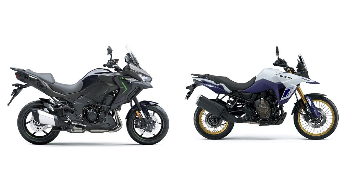 Kawasaki Versys 1100 2025 vs Suzuki V-Strom 800DE 2024