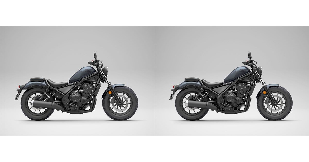 Motorrad Vergleich Honda CMX500 Rebel 2025 vs. Honda CMX500 Rebel 2025