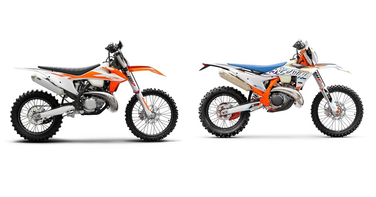 KTM 300 EXC TPI 2020 vs KTM 250 EXC TBI Sixdays 2024