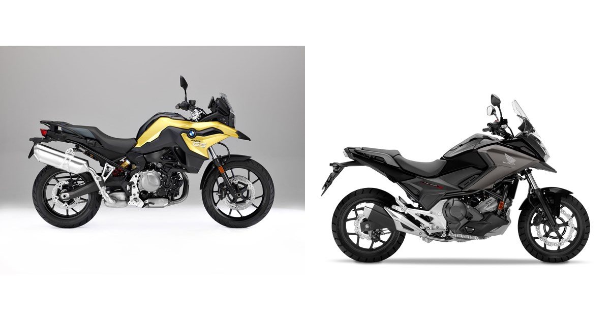 Motorrad Vergleich BMW F 750 GS 2018 vs. Honda NC750X DCT 2020
