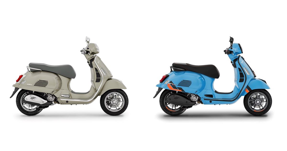 Vespa GTS 310 2025 vs Vespa GTS 310 SuperSport 2025
