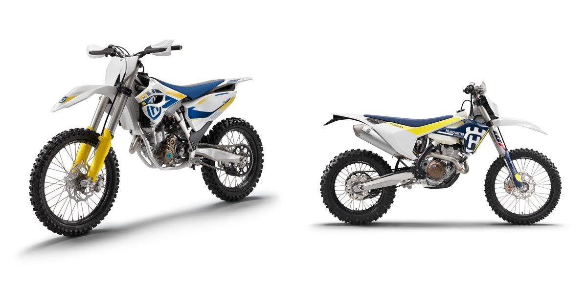 Motorrad Vergleich Husqvarna FC 350 2014 vs. Husqvarna FE 350 2017