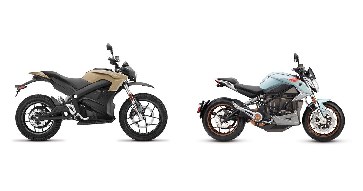 Zero DS 2019 vs Zero SR/F 2019