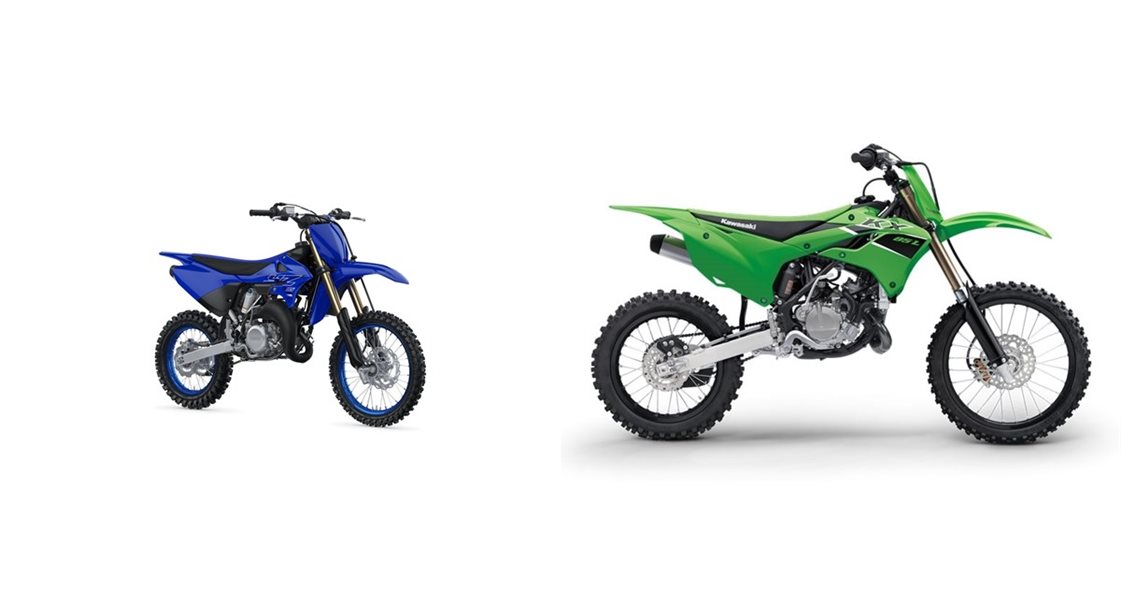 Yamaha YZ85 2022 vs Kawasaki KX 85 II 2023