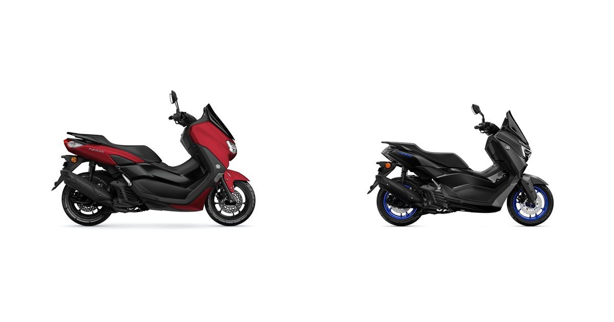 Motorrad Vergleich Yamaha NMAX 125 2021 vs. Yamaha NMAX 125 2025