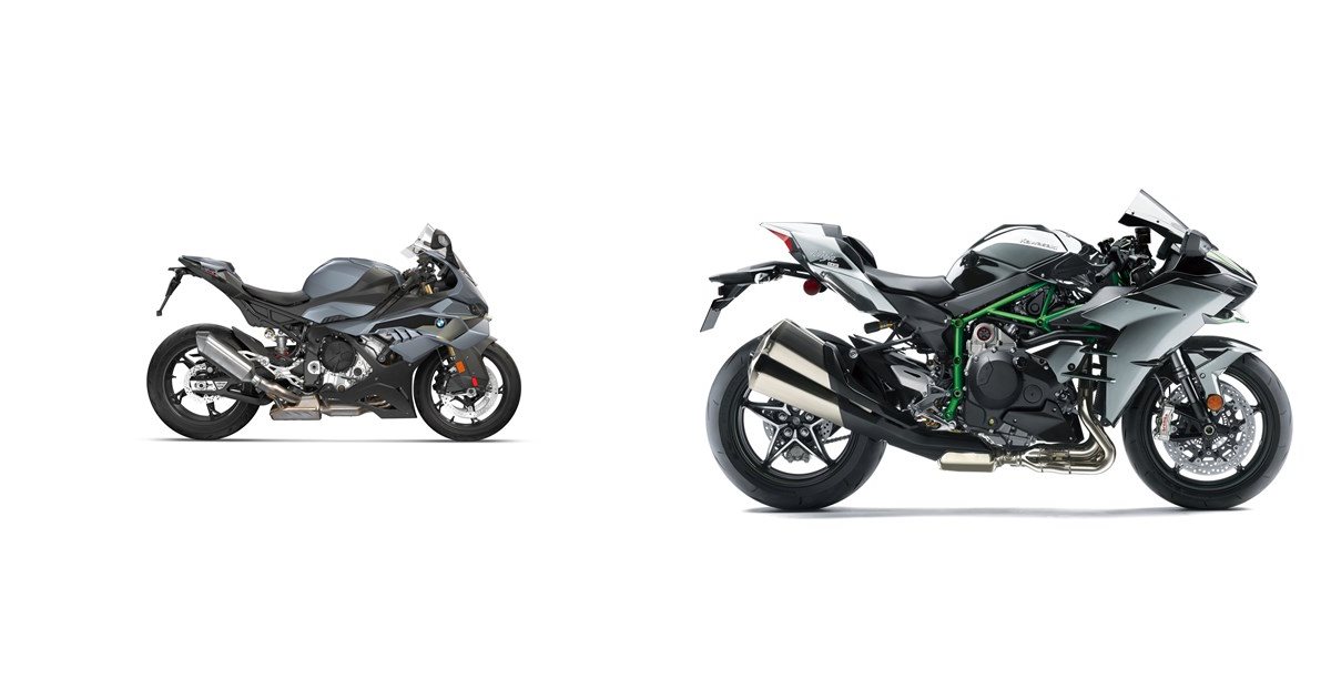 BMW S 1000 RR 2025 vs Kawasaki Ninja H2 2020