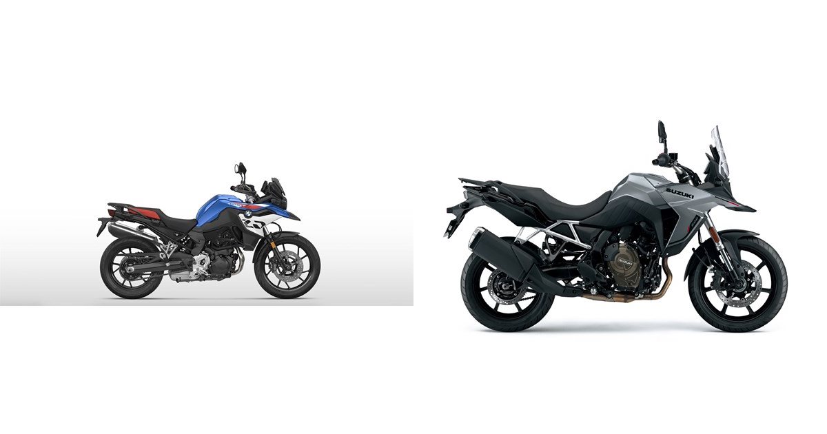 Confronto tra moto BMW F 800 GS 2024 VS. Suzuki V-Strom 800 2025