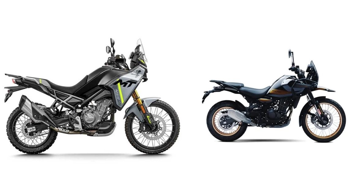 Motorrad Vergleich CFMOTO 450MT 2025 vs. Royal Enfield Himalayan 450 2024