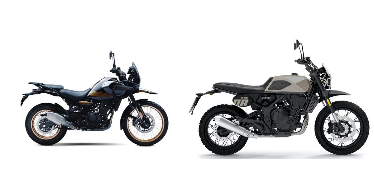 Motorrad Vergleich Royal Enfield Himalayan 450 2024 vs. Brixton Crossfire 500XC 2022