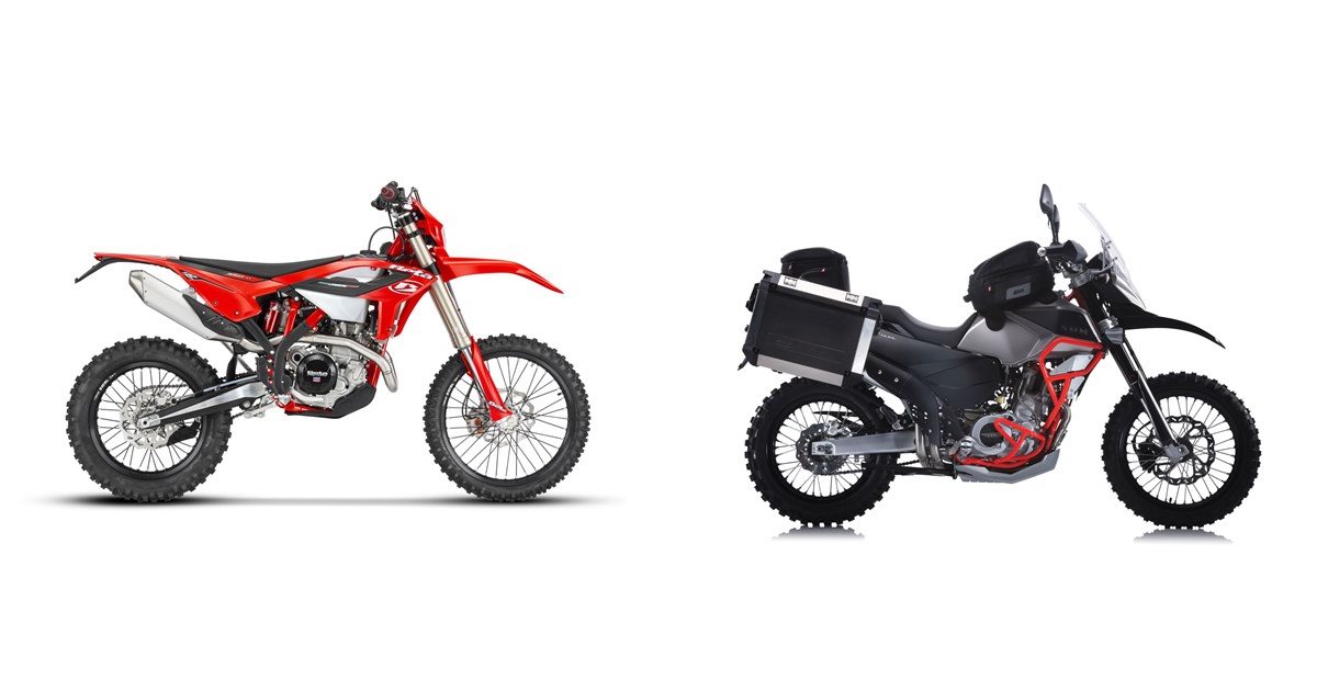 Motorrad Vergleich Beta RR 390 2023 vs. SWM Super Dual 650 2016