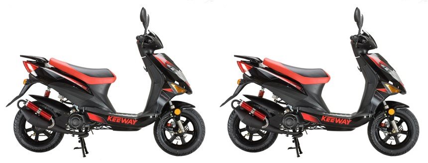 Motorrad Vergleich Keeway RY6 45 2010 vs. Keeway RY6 45 2011