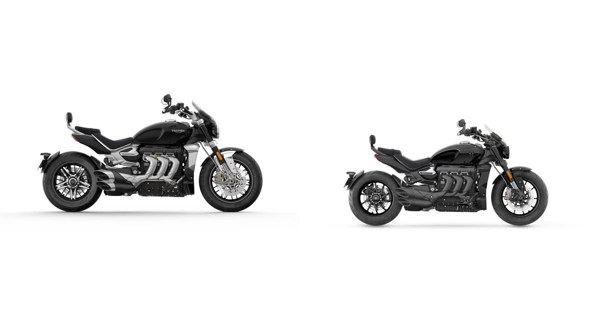 Triumph Rocket 3 GT 2020 vs Triumph Rocket 3 Storm GT 2024
