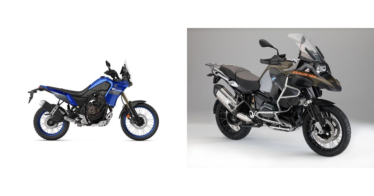 Yamaha Tenere 700 2023 vs BMW R 1200 GS Adventure 2013