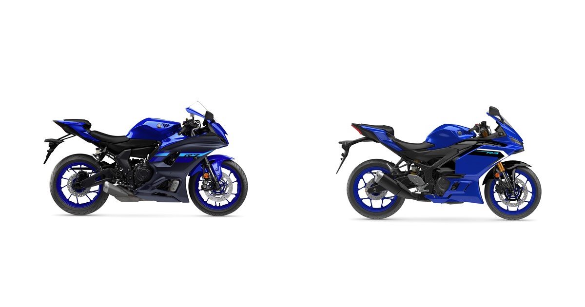 Yamaha R7 2025 vs Yamaha R3 2025