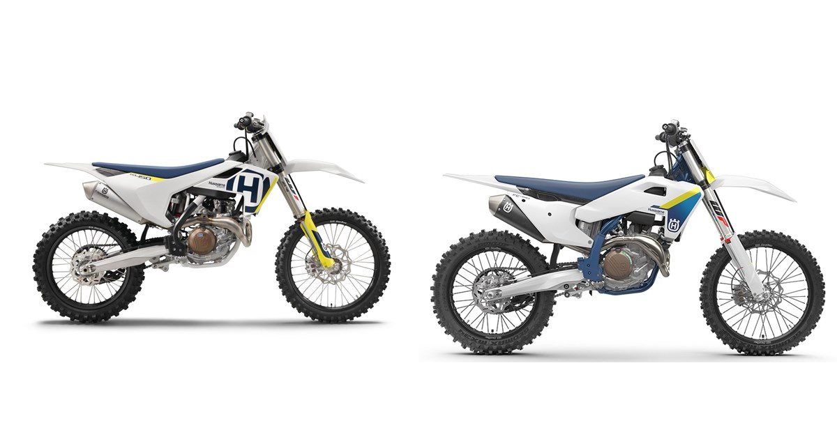 Motorrad Vergleich Husqvarna FC 450 2018 vs. Husqvarna FC 450 2025