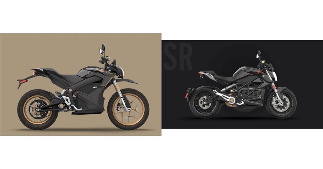 Motorrad Vergleich Zero DSR 2022 vs. Zero SR 2024