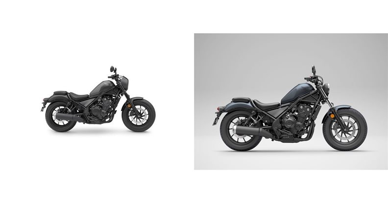 Honda CMX500 Rebel S 2022 vs Honda CMX500 Rebel 2025