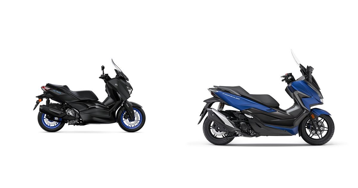 Yamaha XMAX 300 2025 vs Honda Forza 350 2022