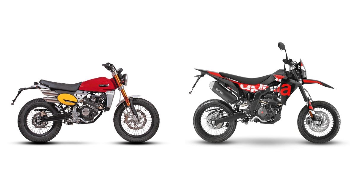 Fantic Caballero Scrambler 125 2019 vs Aprilia SX 125 2025