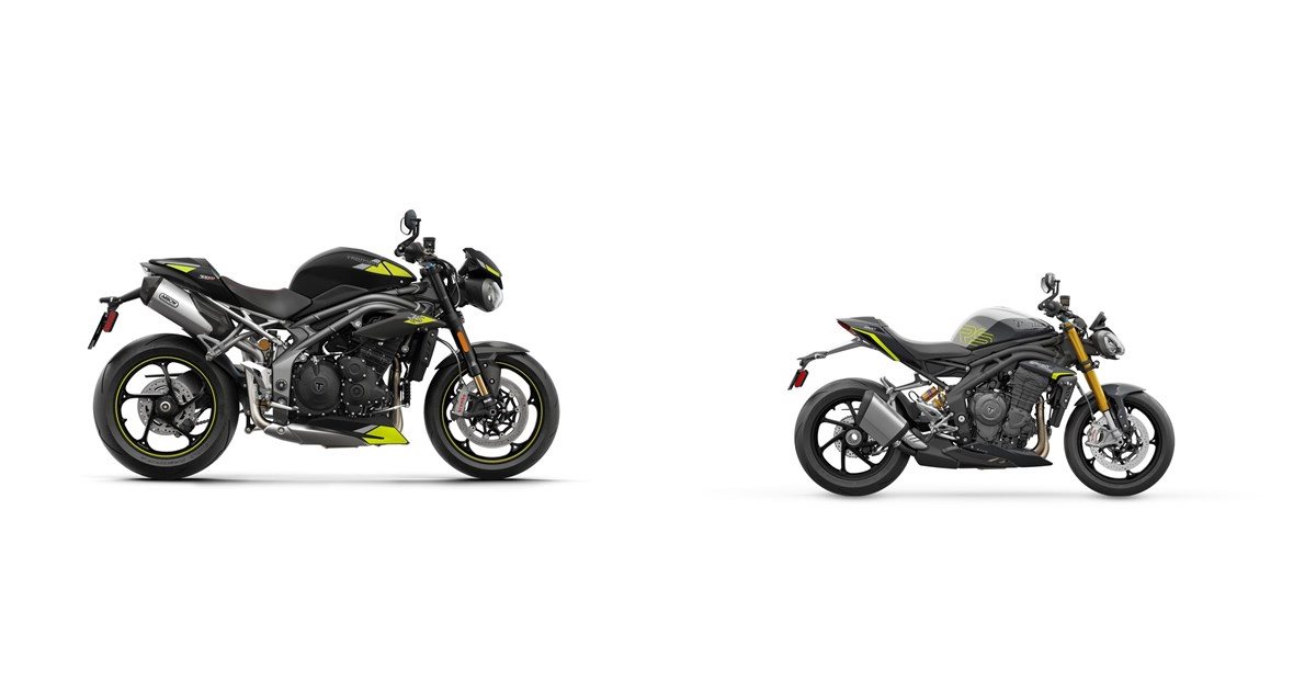 Triumph Speed Triple RS 2020 vs Triumph Speed Triple 1200 RS 2025